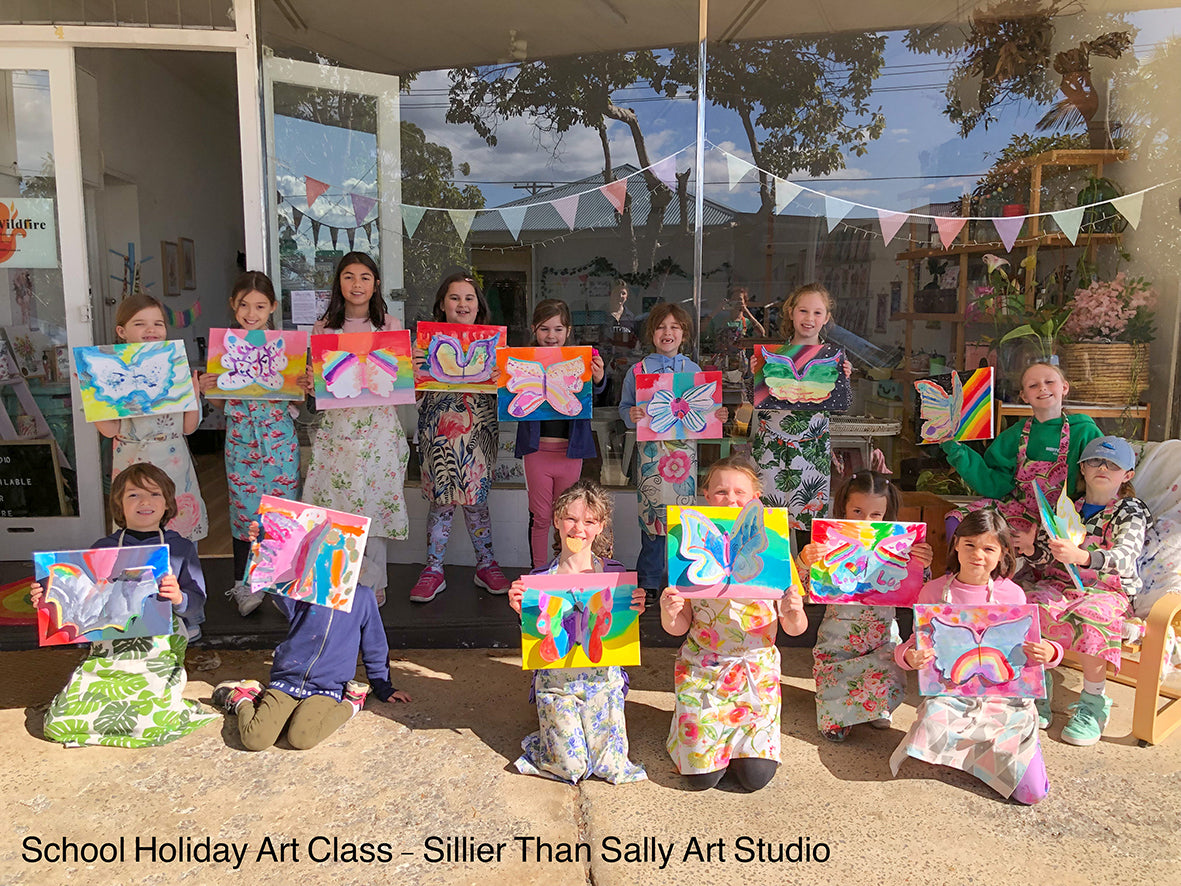 Kaleidoscope - Acrylic Paint Day – Sillier Than Sally