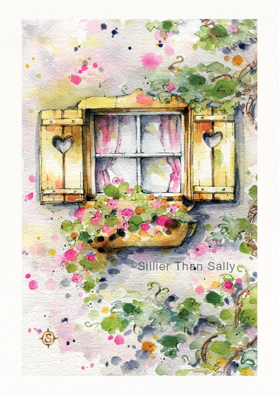 Shop Watercolour Art Prints Australia | Vibrant Window Art – Sillier ...