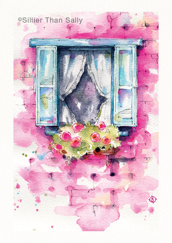 Shop Watercolour Art Prints Australia | Vibrant Window Art – Sillier ...